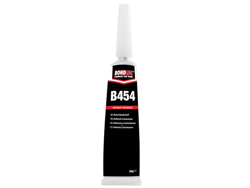 Bondloc B454 Thixotropic Non-Drip Gel Cyanoacrylate 20g – Frasar Direct