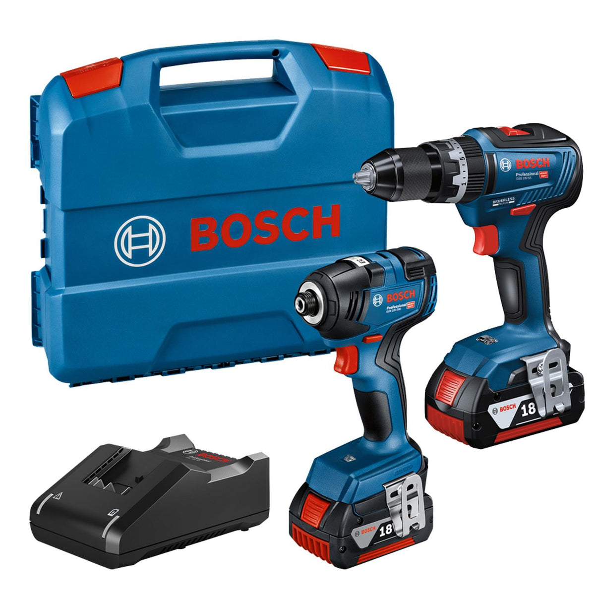 Bosch Professional Twin Pack 18V 2 x 4.0Ah Li-ion – Frasar Direct