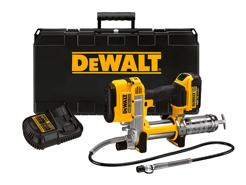 DEWALT DCGG571M1 Cordless XR Grease Gun 18V 1 x 4.0Ah Li-ion – Frasar ...