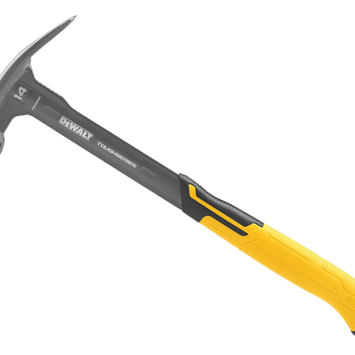 DeWALT Hand Tools Mig Weld Milled Face Rip Claw Hammer 400g (14oz ...