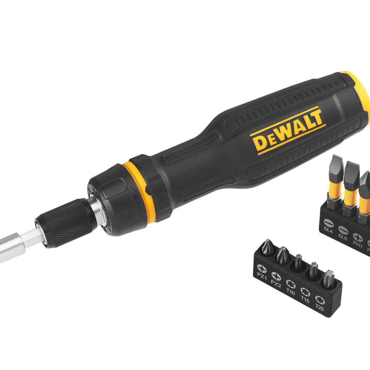 DeWALT Hand Tools Full Fit Telescoping Multi-bit Ratcheting Screwdriver ...
