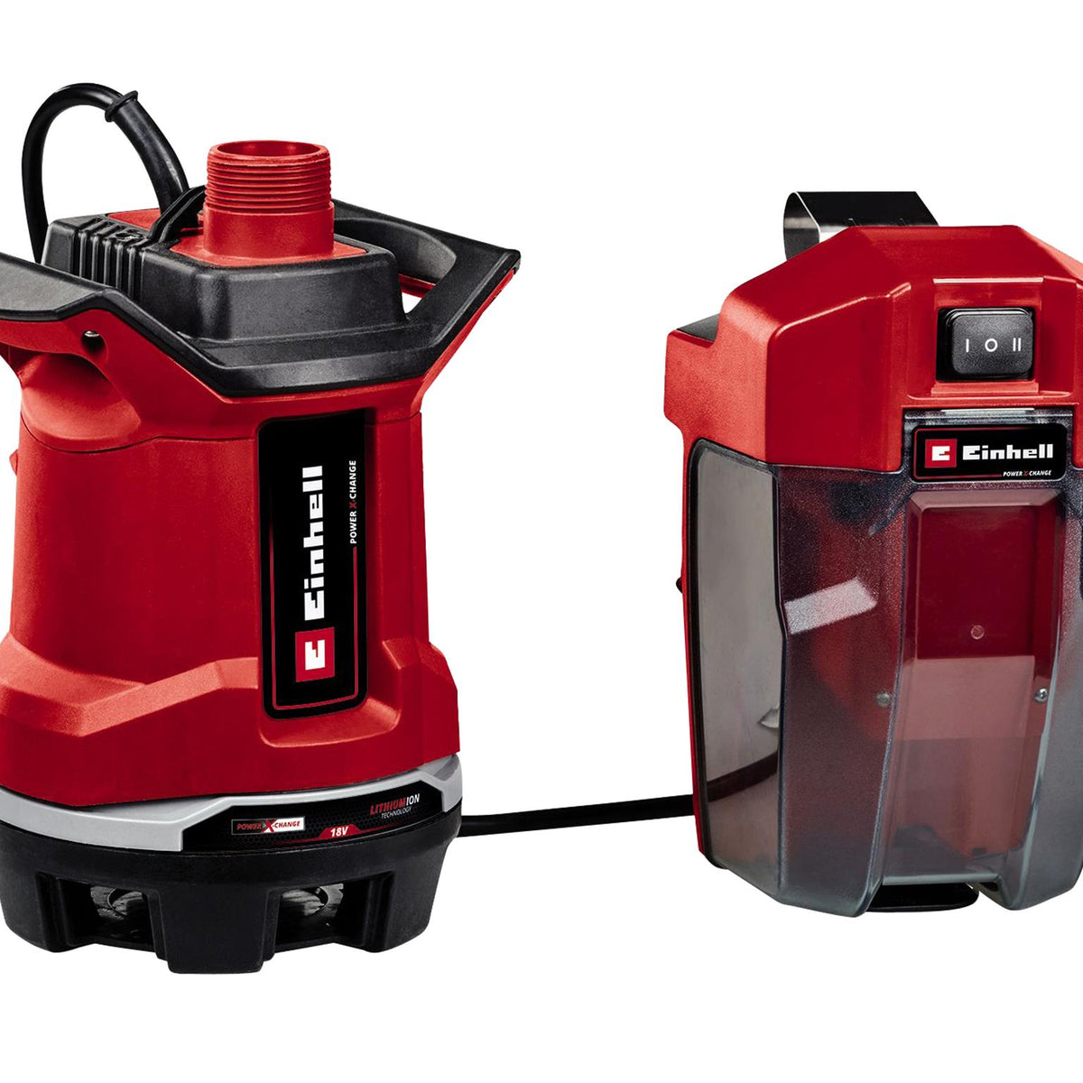 Einhell GE-DP 18/25 Li-Solo Power X-Change Dirty Water Pump 18V Bare ...