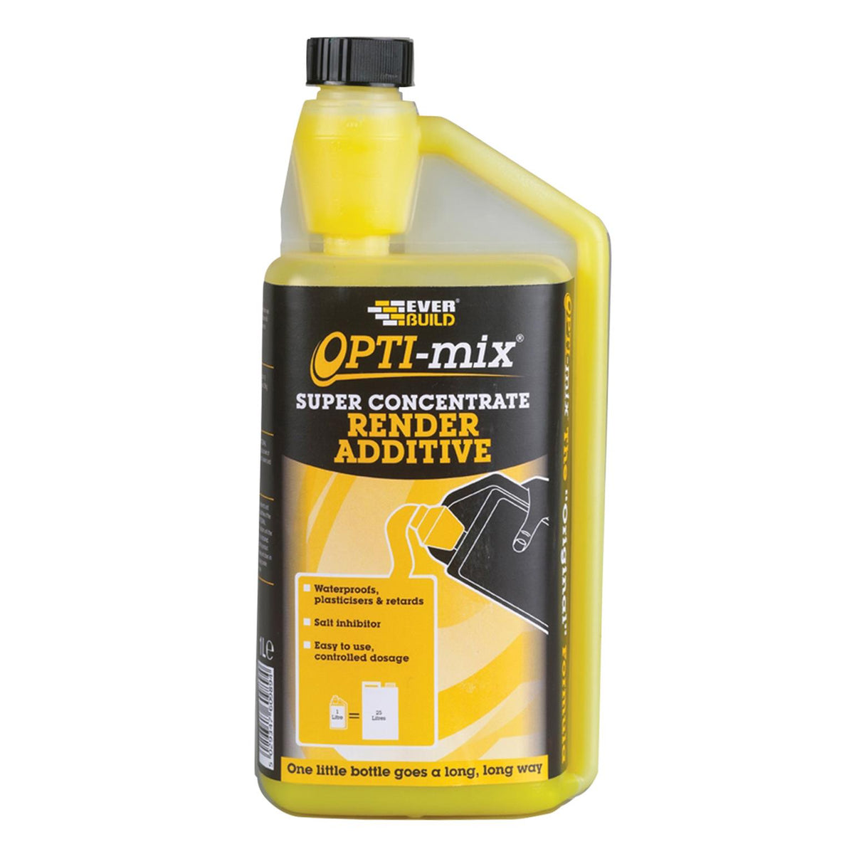 Everbuild Sika Opti-Mix 3-in-1 Render Additive 1 Litre – Frasar Direct