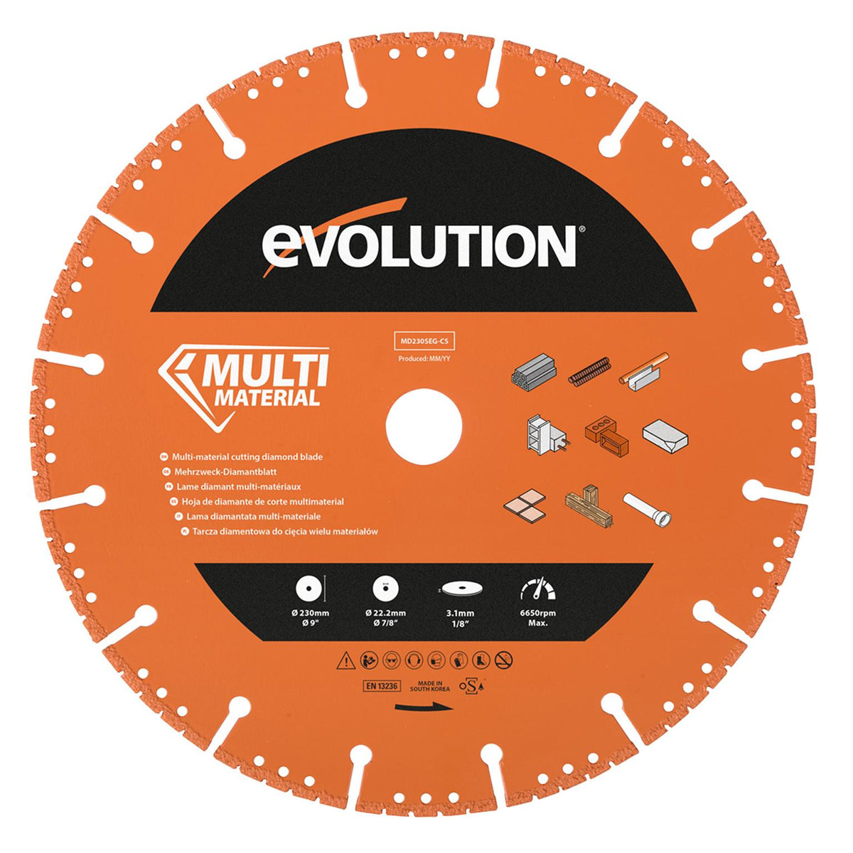 Evolution Multi-Material Diamond Demolition Disc Cutter Blade – Frasar ...