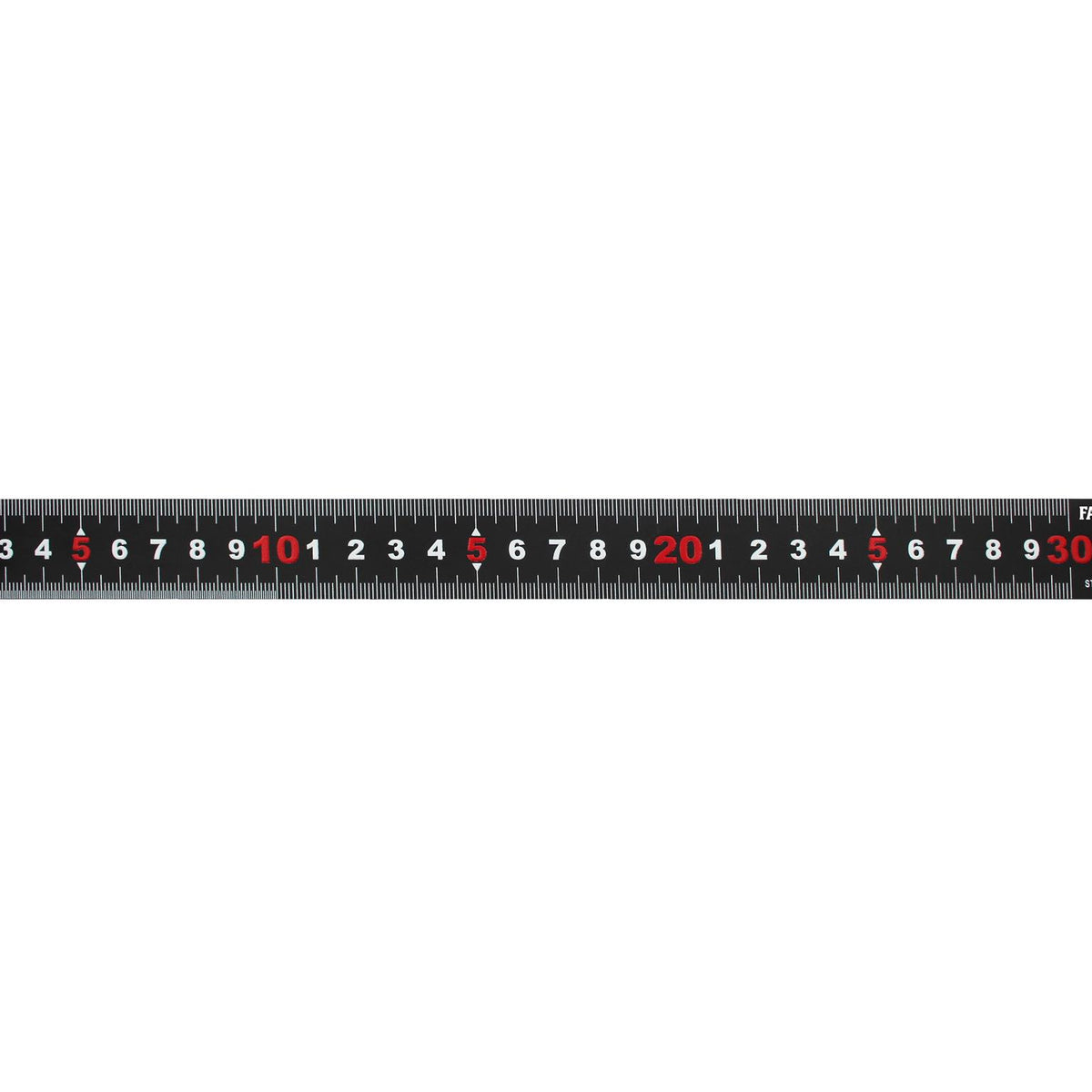 Faithfull Measuring Rules, Matt Black Stainless Steel – Frasar Direct