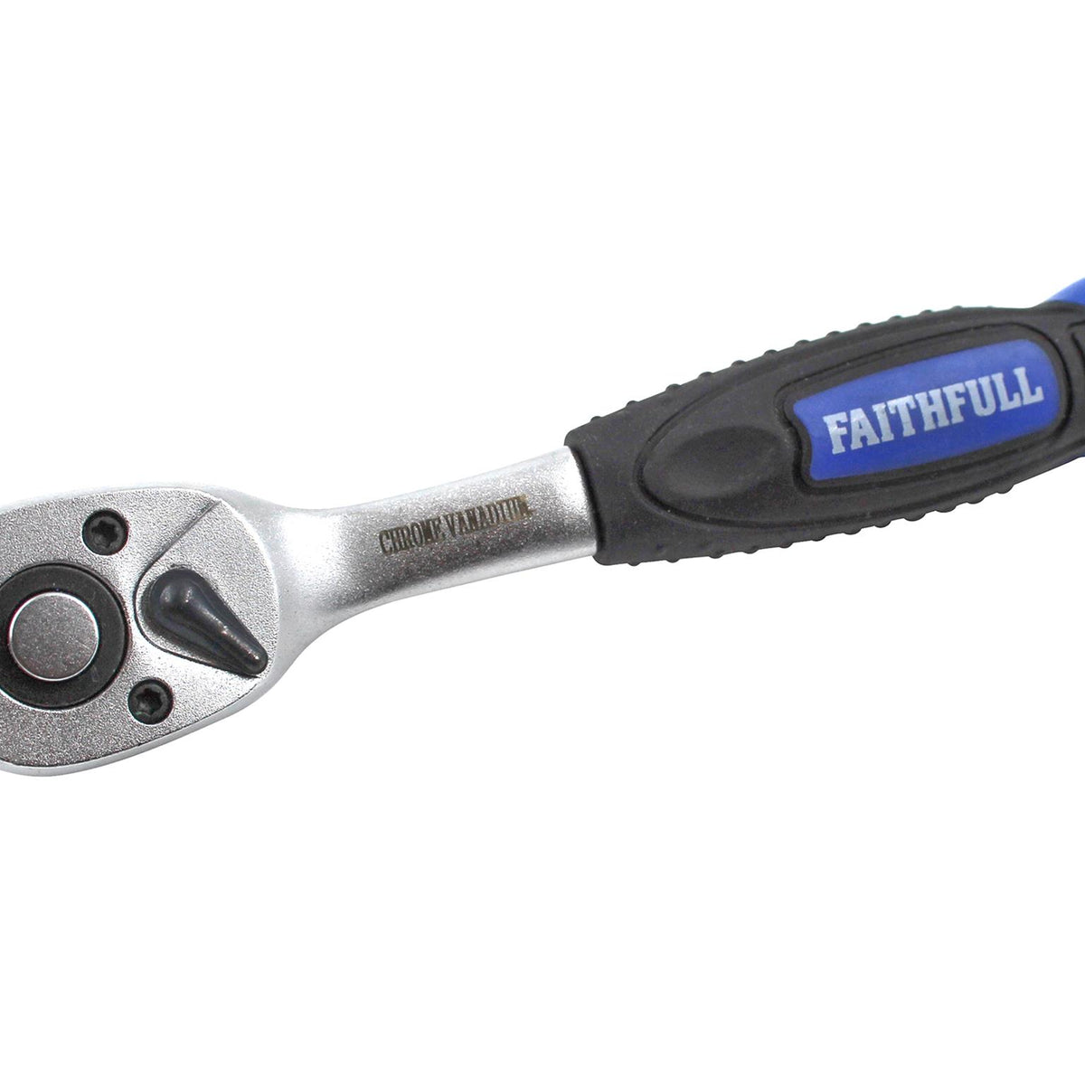 Faithfull 1/4in Drive Quick Release Ratchet Handle – Frasar Direct