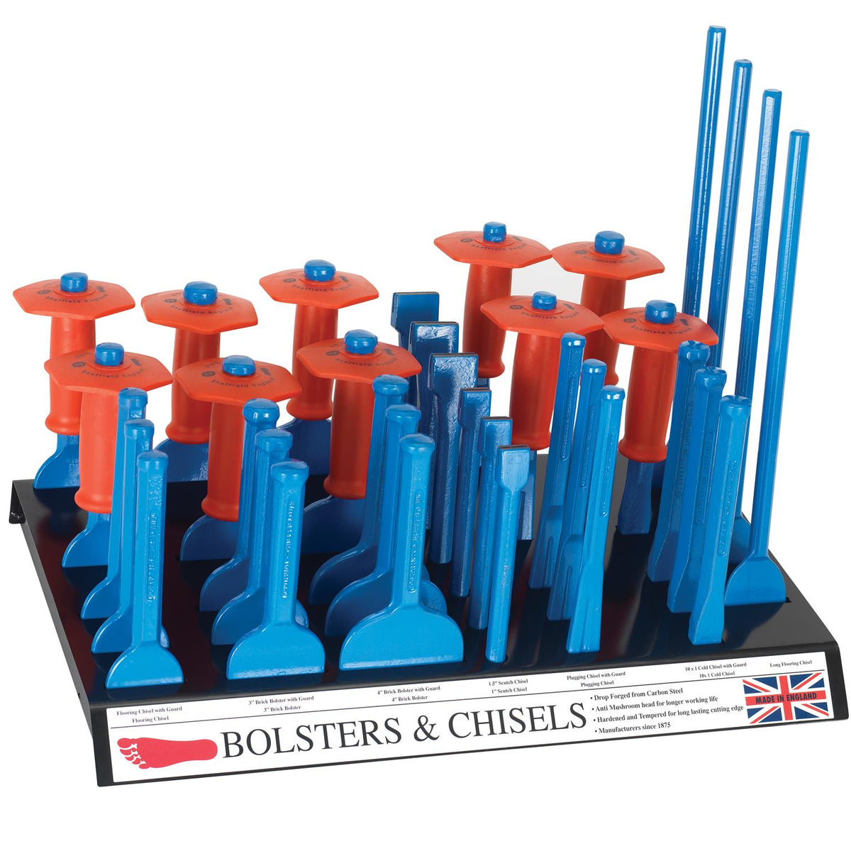 Footprint 35 Bolsters and Chisels Stand with Stock – Frasar Direct