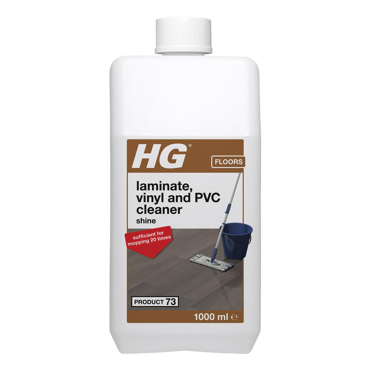 HG Laminate, Vinyl & PVC Cleaner & Shine Restorer 1 litre – Frasar Direct