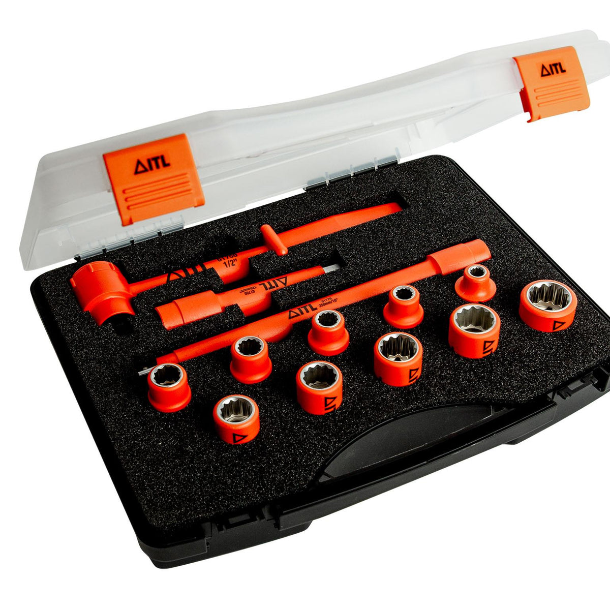 ITL Insulated Insulated 3/8in Drive Socket Set, 13 Piece – Frasar Direct