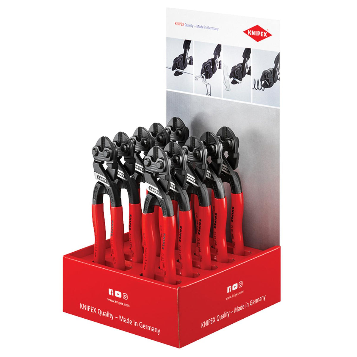 Knipex CoBolt® Bolt Cutters Counter Display – Frasar Direct