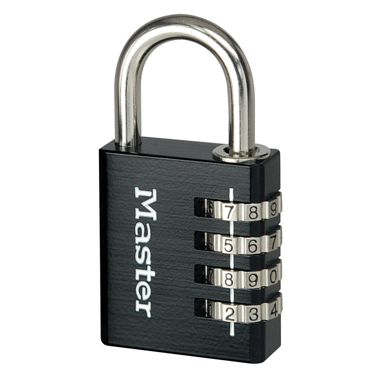 Master Lock Black Finish Combination Padlock – Frasar Direct