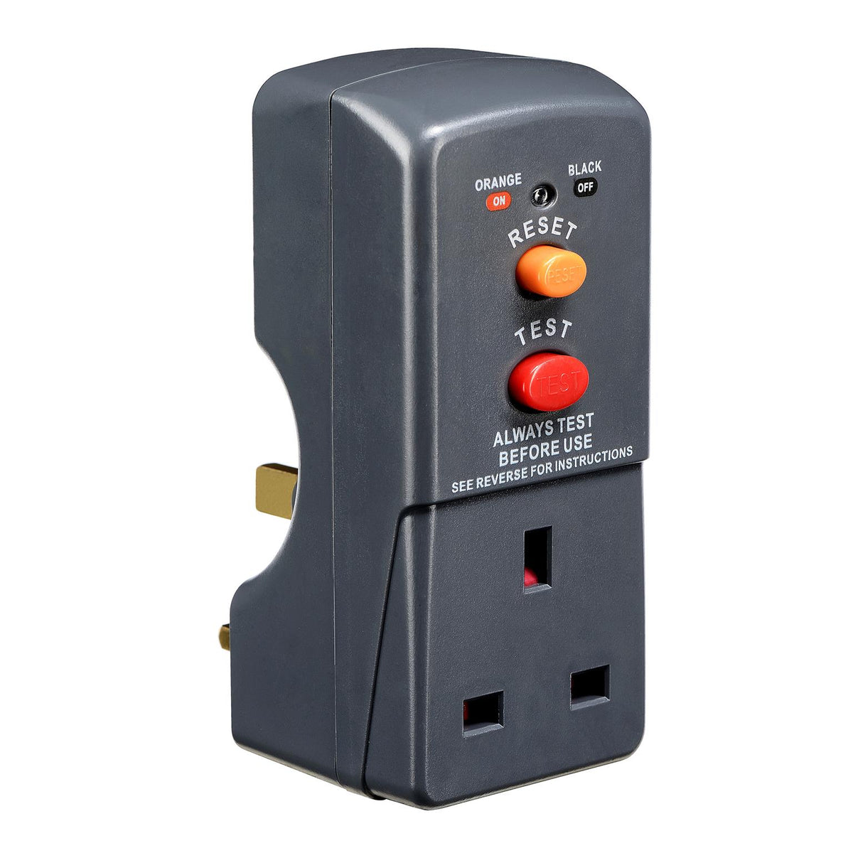 Masterplug Safety RCD Adaptor – Frasar Direct
