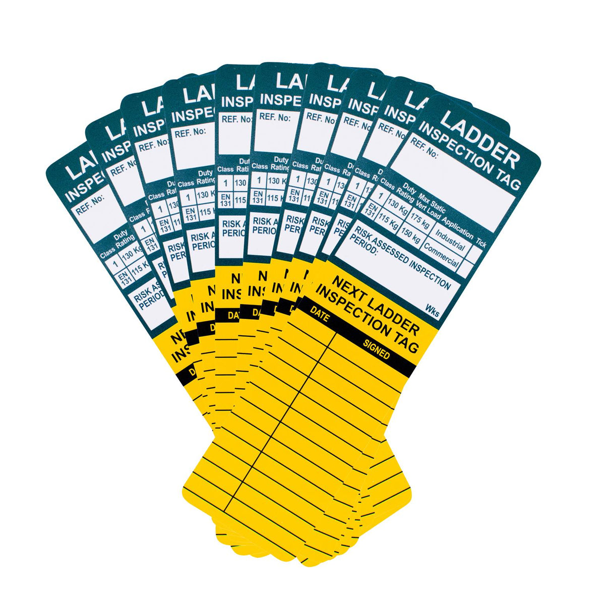 Scan Replacement Ladder Tag Inserts - Pack of 10 – Frasar Direct