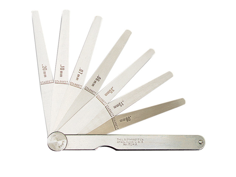 Starrett Metric Feeler Gauge Set – Frasar Direct