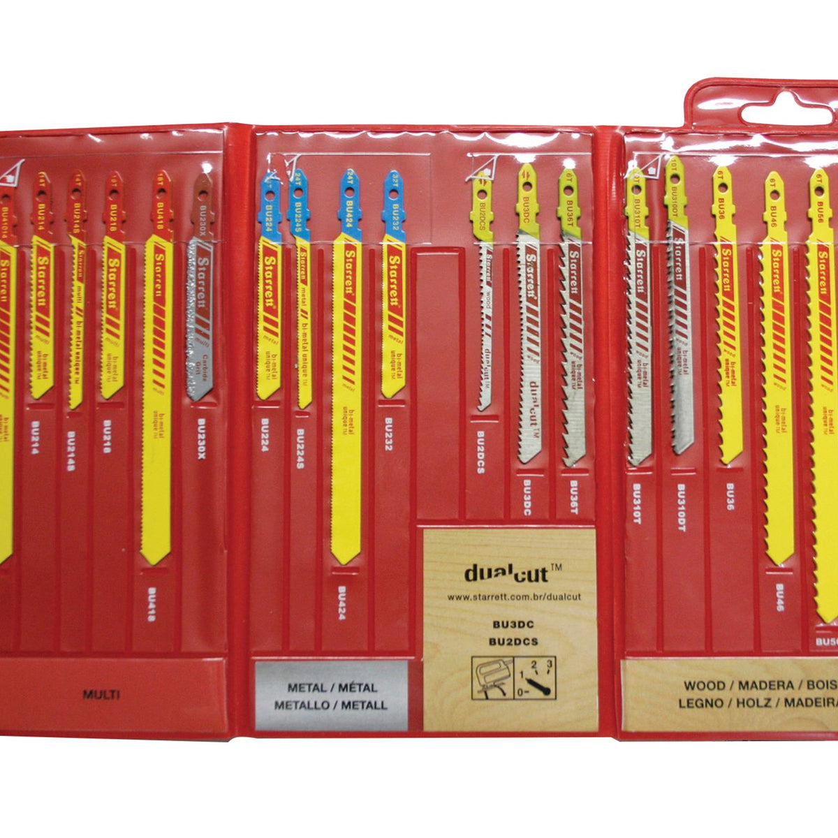 Starrett BU4 Jigsaw Blade Assortment Pack, 19 Piece – Frasar Direct