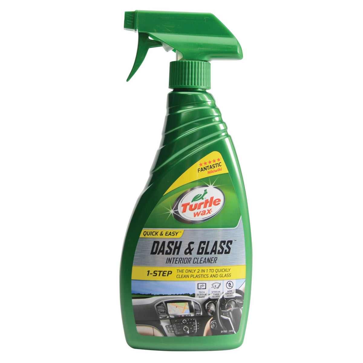 Turtle Wax Dash & Glass Interior Cleaner 500ml – Frasar Direct