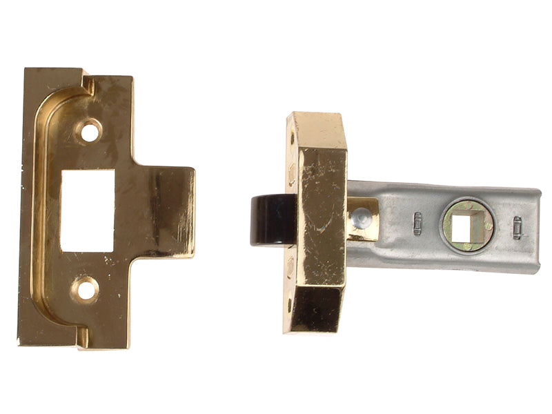 UNION Rebated Tubular Mortice Latch 2650 Electro Brass 63mm 2.5in ...