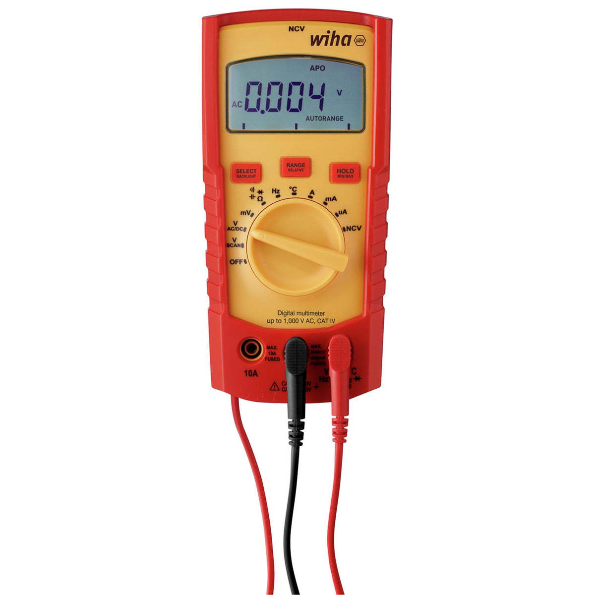 Wiha Digital Multimeter 1,000 V AC, CAT IV – Frasar Direct