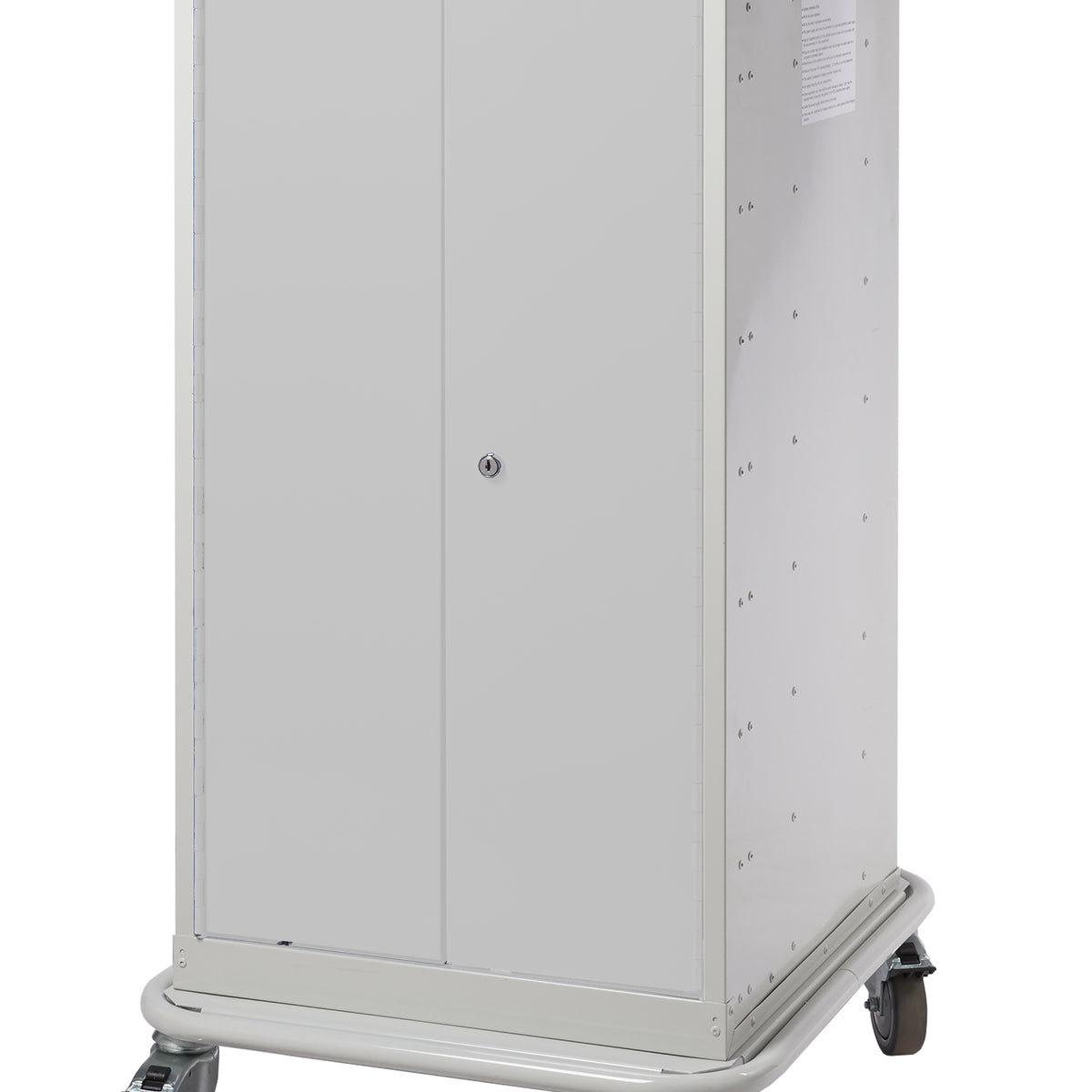 Narrow Aisle Laptop & Tablet Storage Trolleys 1200x525x670 - 8 Tiers, 2 ...