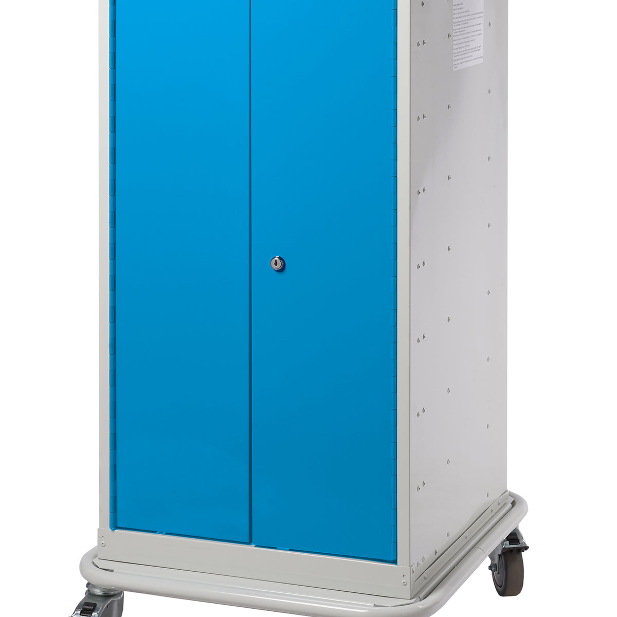 Narrow Aisle Laptop & Tablet Storage Trolleys 1200x525x670 - 8 Tiers, 2 ...